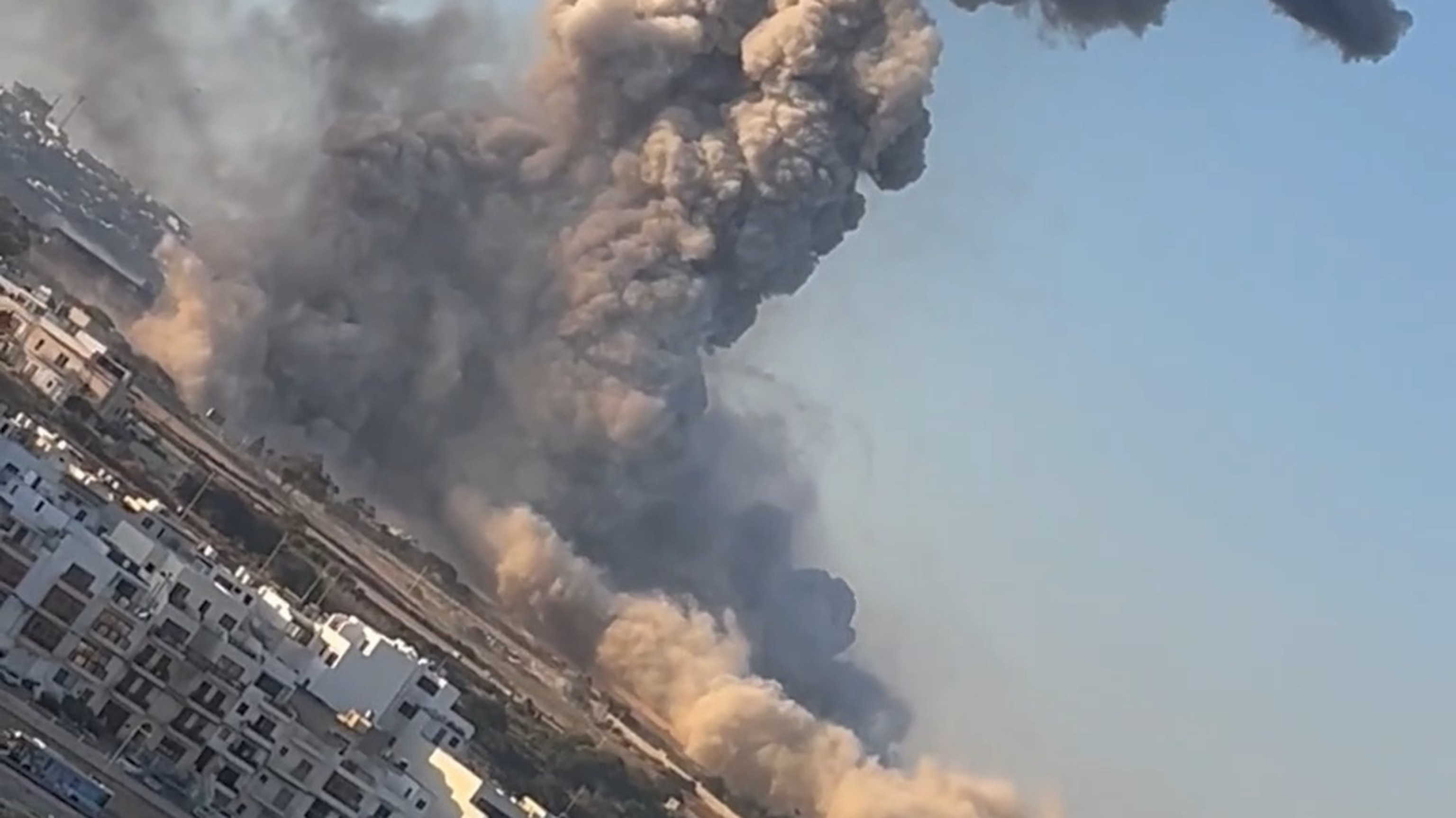 Massive explosion at fireworks factory in Malta