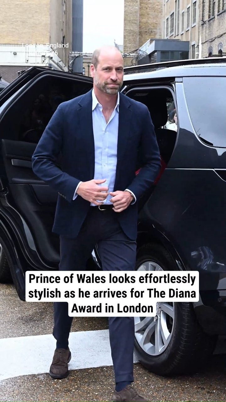 Prince of Wales looks effortlessly stylish as he arrives for the Diana ...