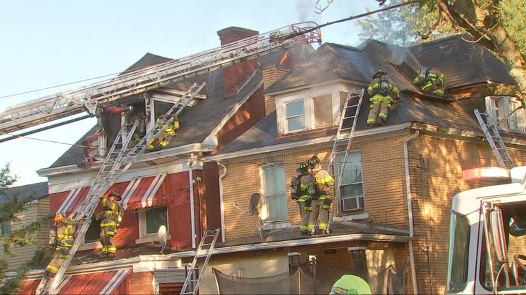 House catches fire in Pittsburgh’s Upper Hill, spreads to neighboring ...
