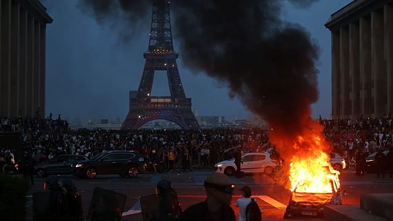 Violencia en París: vídeos engañosos inundan redes sociales tras la ...