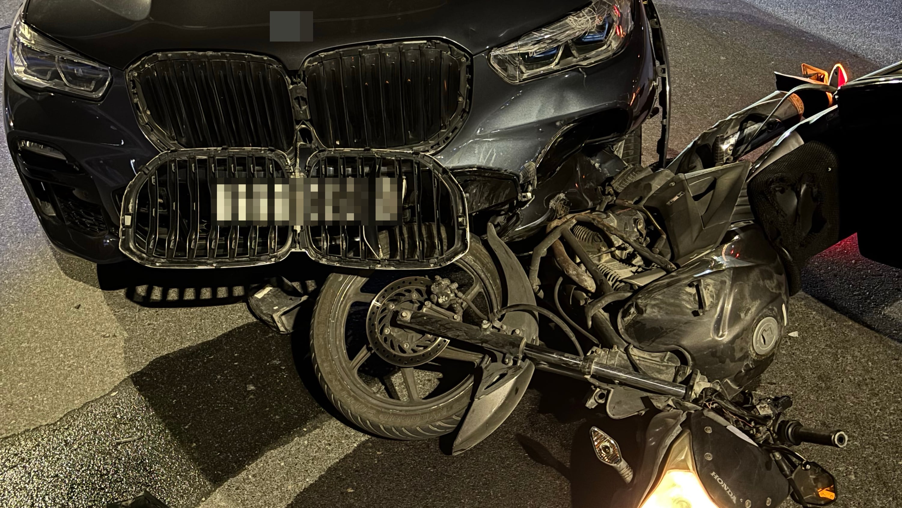 Motorcyclist seriously injured in Dubai crash after riding on wrong ...