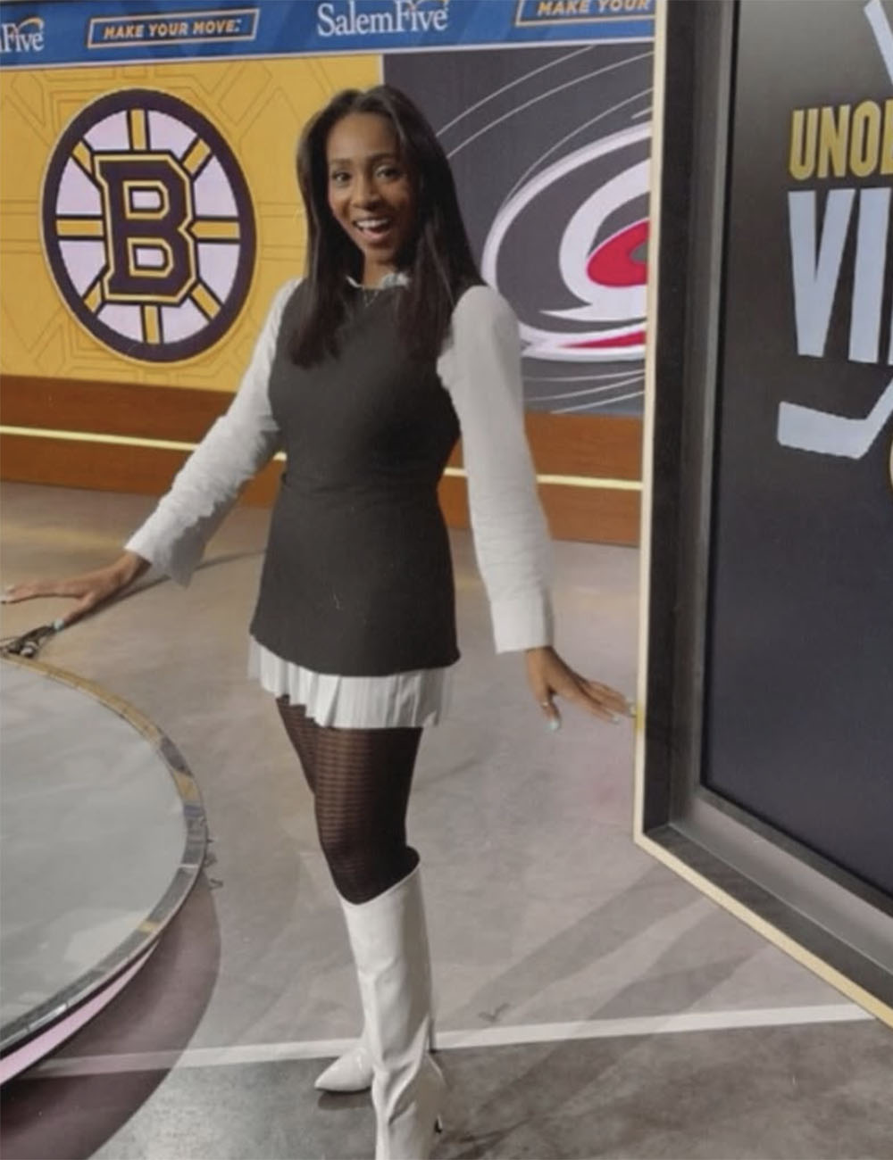 Boston sports sideline reporter Kasey Hudson out at NESN: 'A little scary'