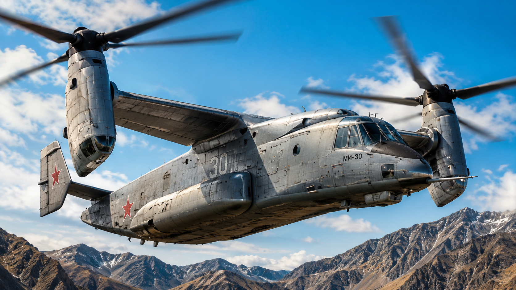 The Soviet V-22 that never flew - why the Mil Mi-30 failed