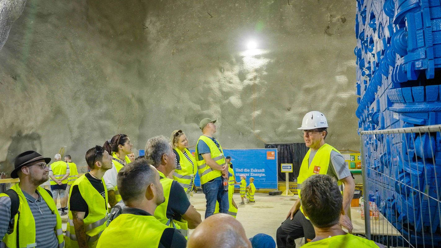 Haiming-Baustelle: Tiwag liegt vor Zeitplan, Kühtai bald fertig