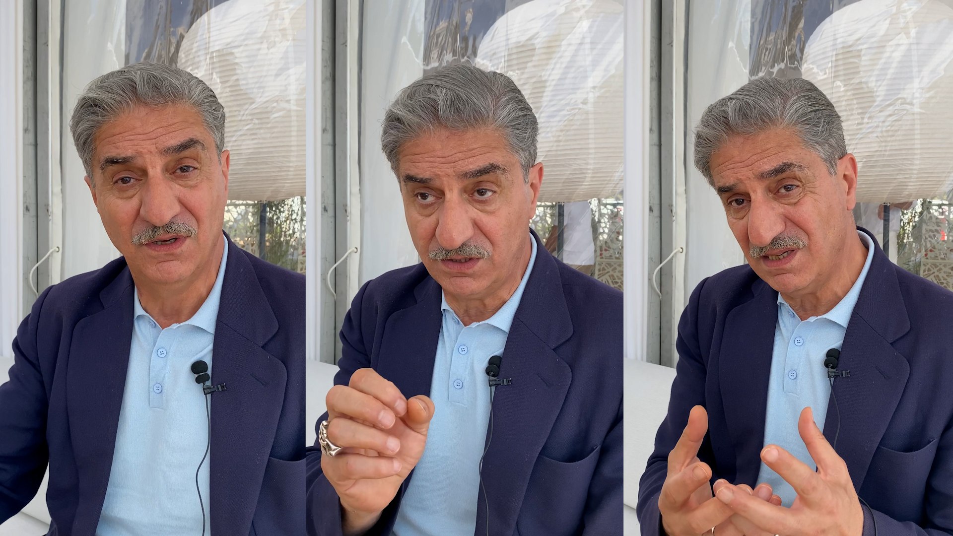 Simon Abkarian, interprète de Charles de Gaulle : « Le type est fou