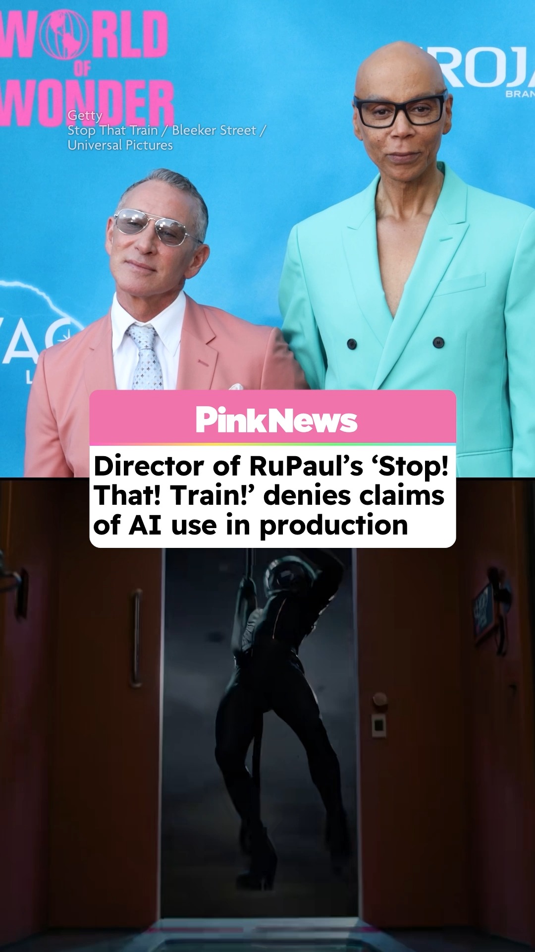 RuPaul's movie director slams AI claims: "Every shot made by human hands!"