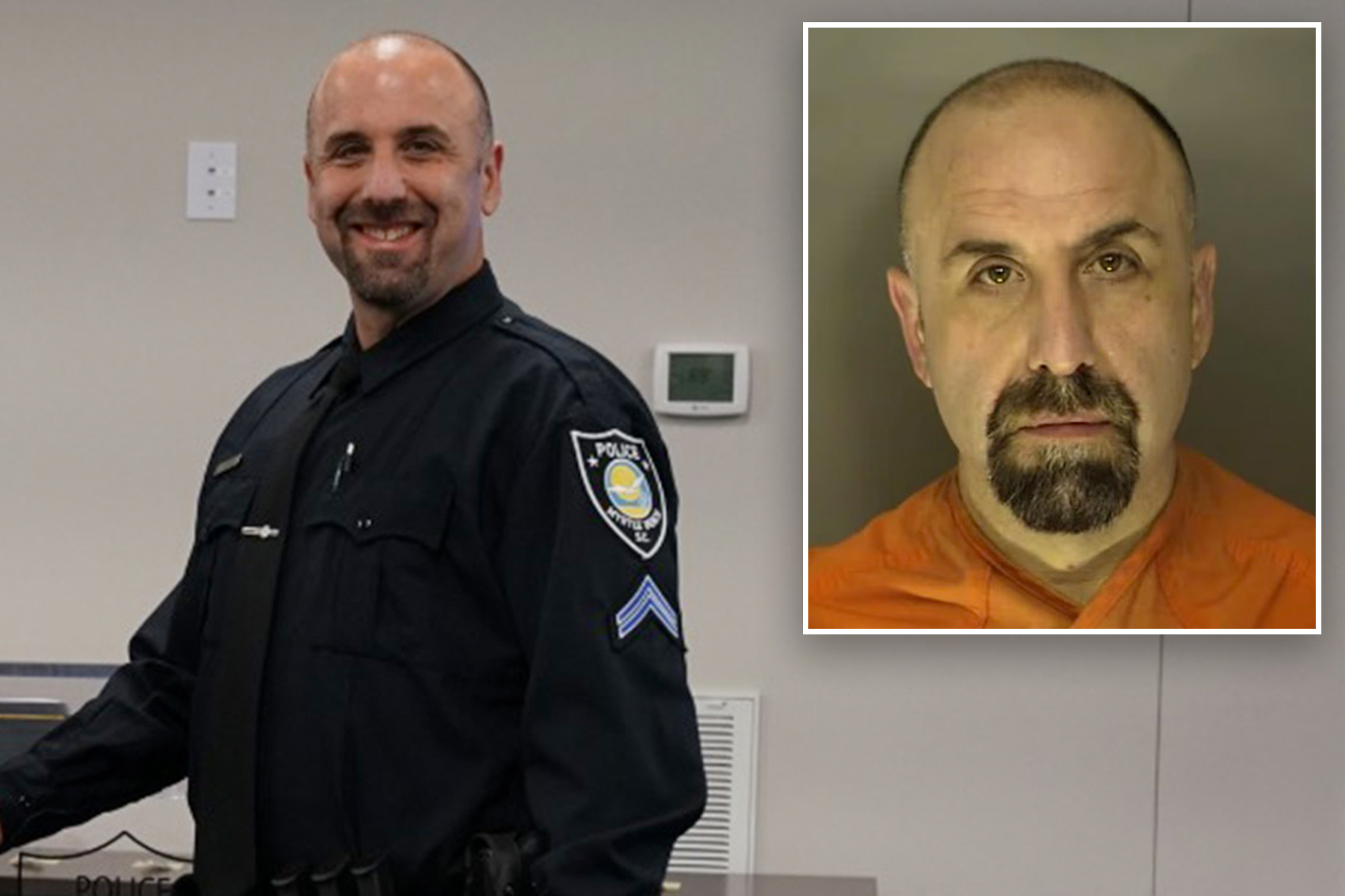 Cop arrested, fired for allegedly pointing gun at fellow officer for ...