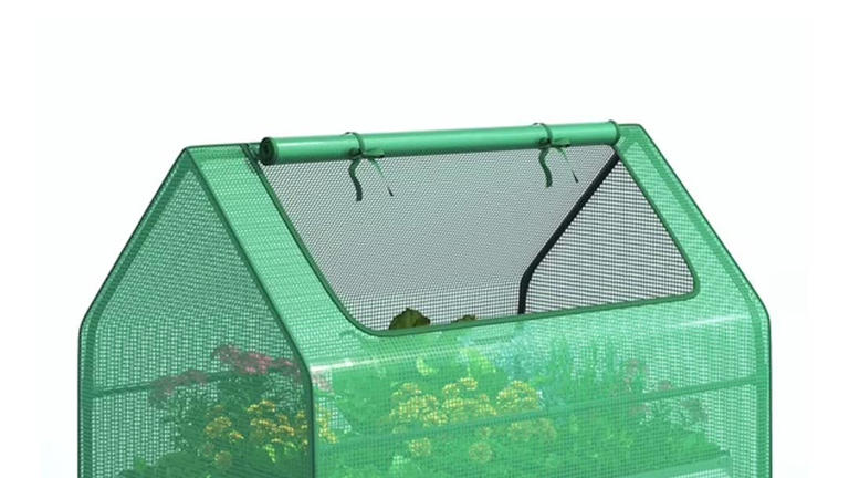 Walmart's 2-in-1 garden planter and greenhouse is only $38