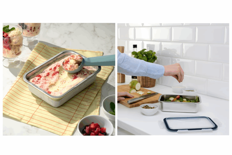 Say goodbye to heavy glass containers, IKEA's staineless steel ...