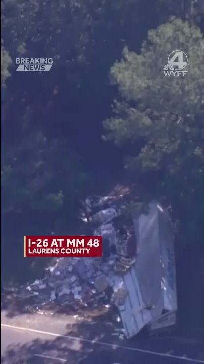Driver dies in devastating Walmart truck crash in South Carolina