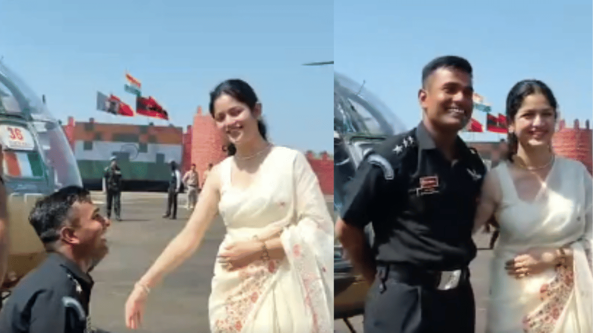 Army takes cognisance of captain proposal viral video, seeks explanation
