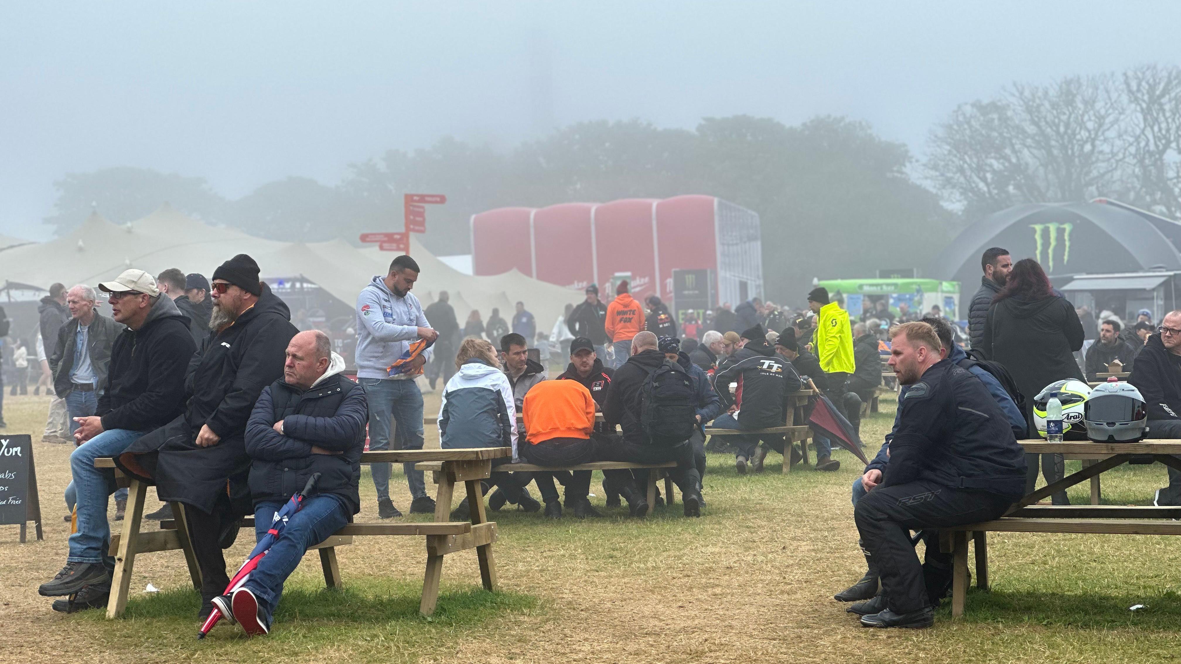 TT racing called off due to rain and fan park closes