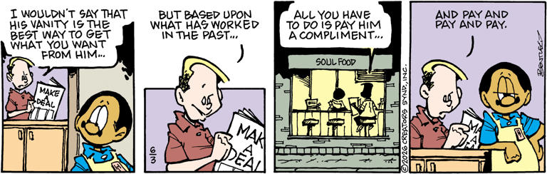 The latest comic strips from the Creators Syndicate (6/3)