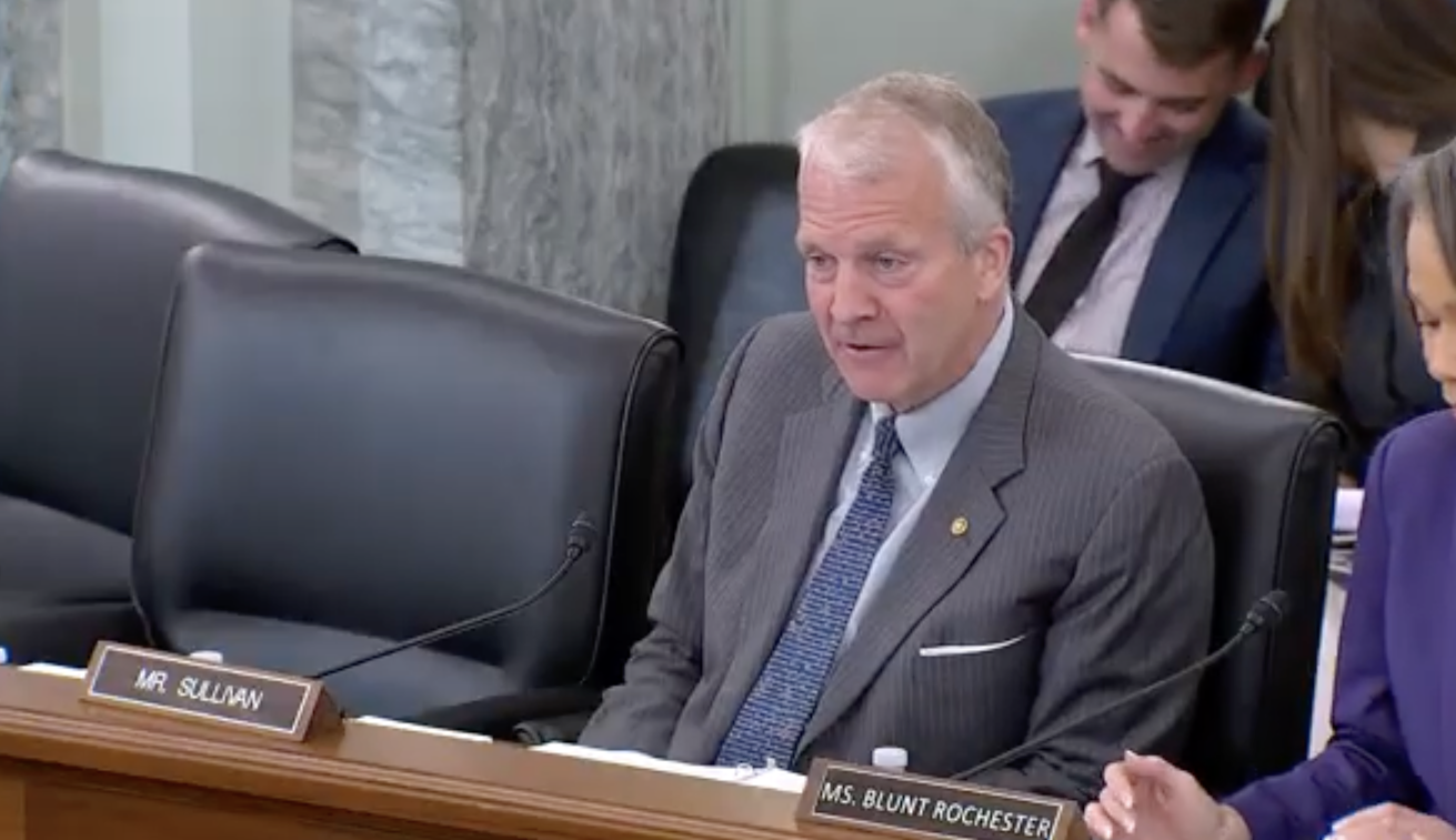 'We finally reacted': Senator Dan Sullivan touts the United States' ban ...