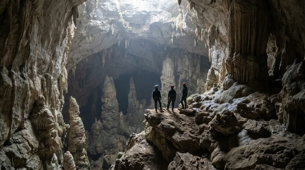 A secret cave discovery in the US is leaving researchers speechless
