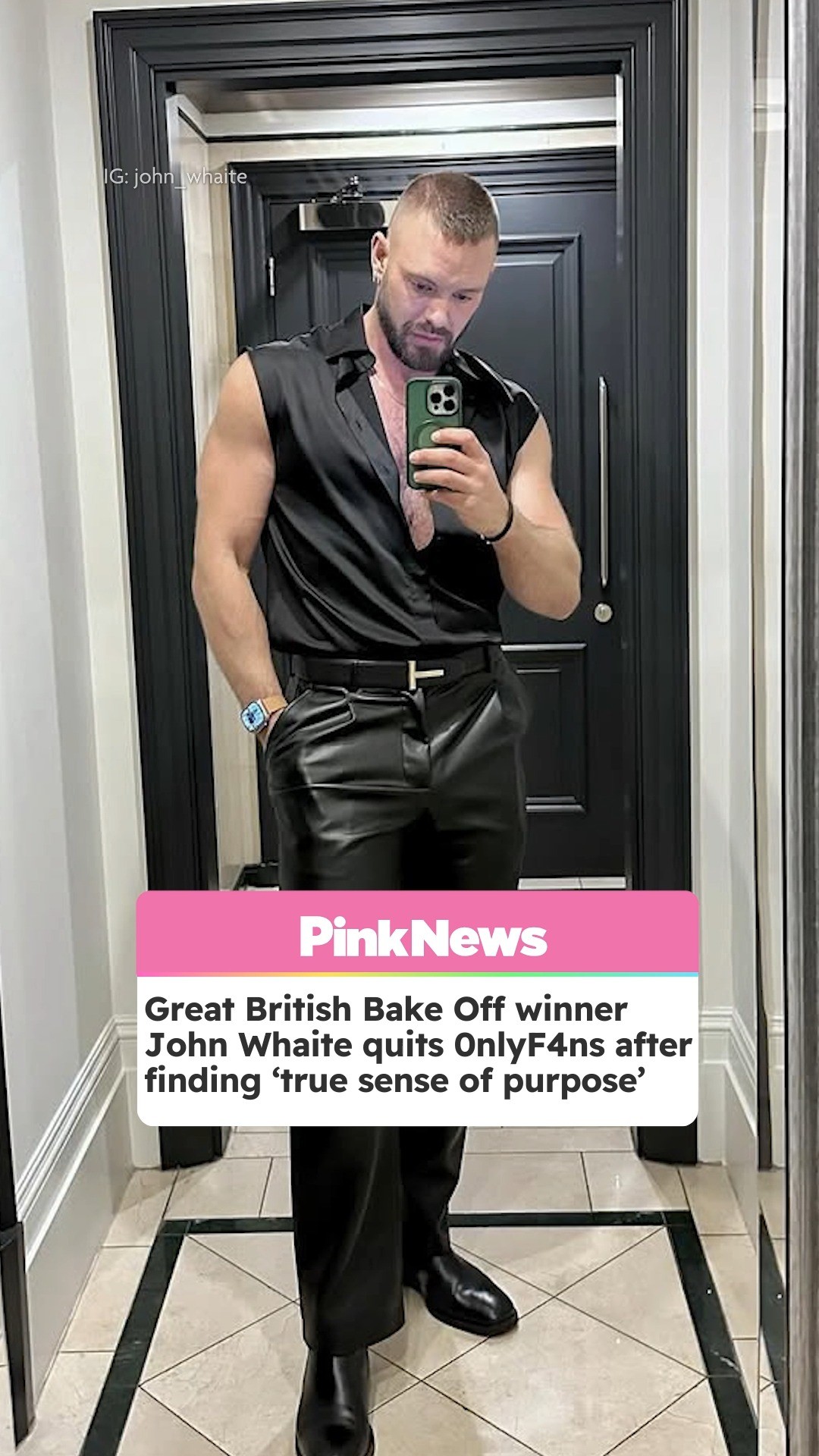 GBBO's John Whaite quits OnlyFans for baking business, embracing true ...