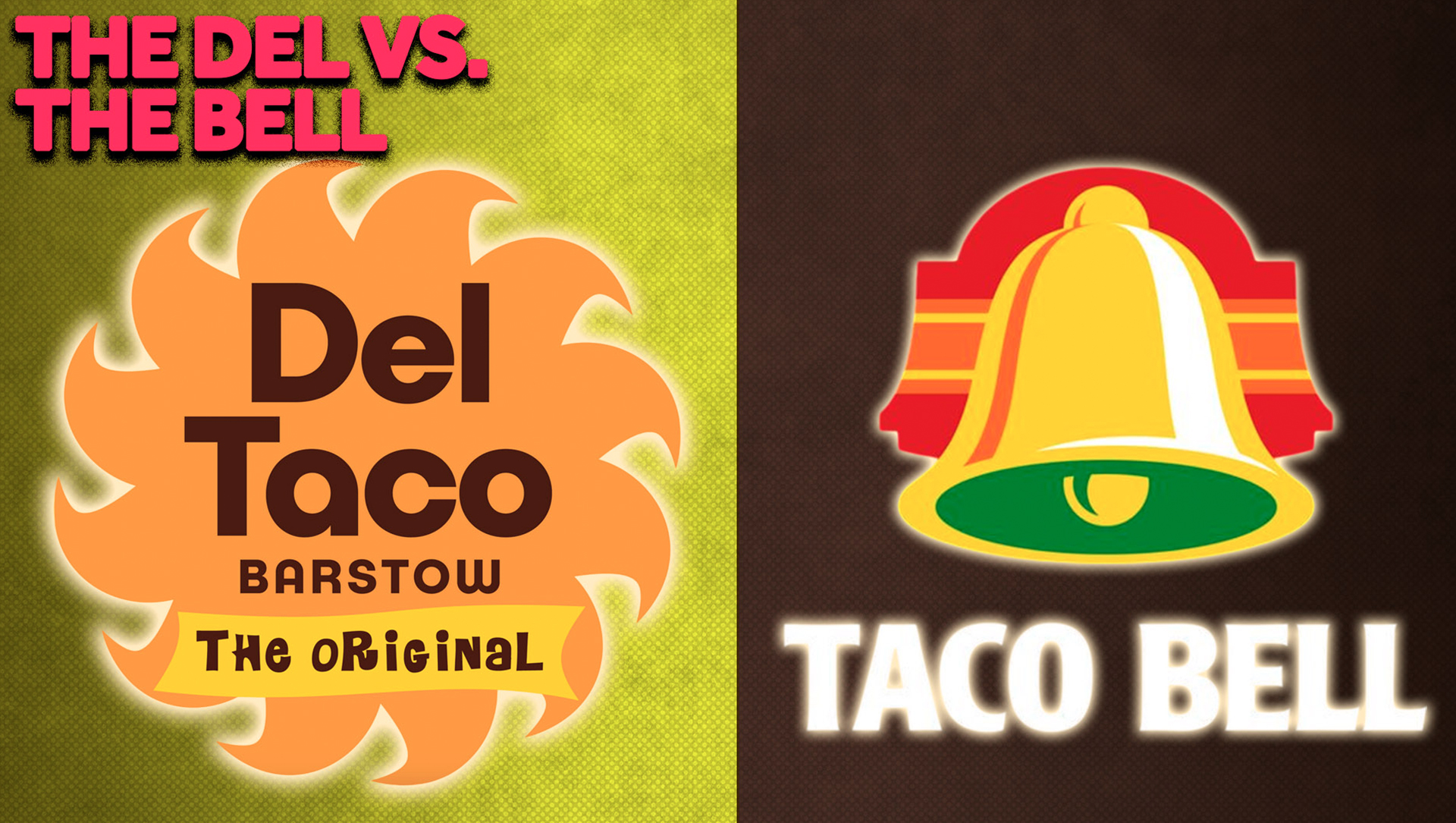 Del Taco's unsuccessful attempts to compete with Taco Bell