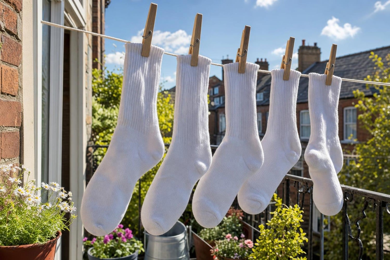 Stop using bleach on white socks: laundry experts say this natural swap ...