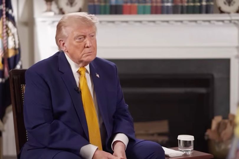 Donald Trump's 'swollen and disfigured hand' exposed in first interview ...