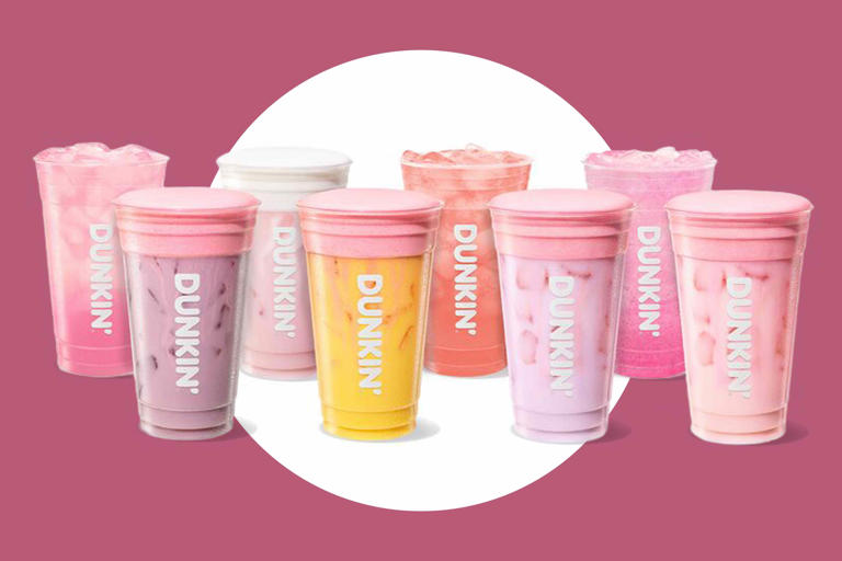 Dunkin’s new menu is going full pink in honor of this modern summer ...