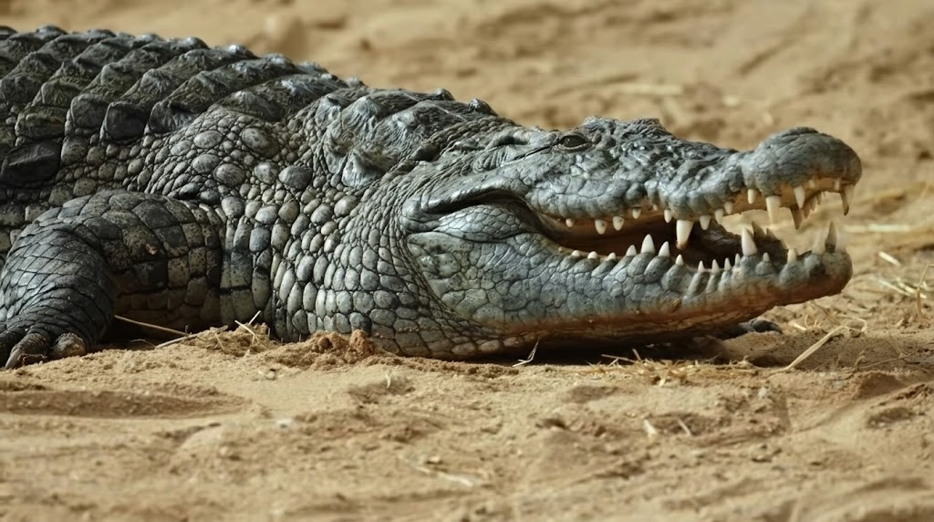 Watch what happens when a crocodile decides you're on the menu