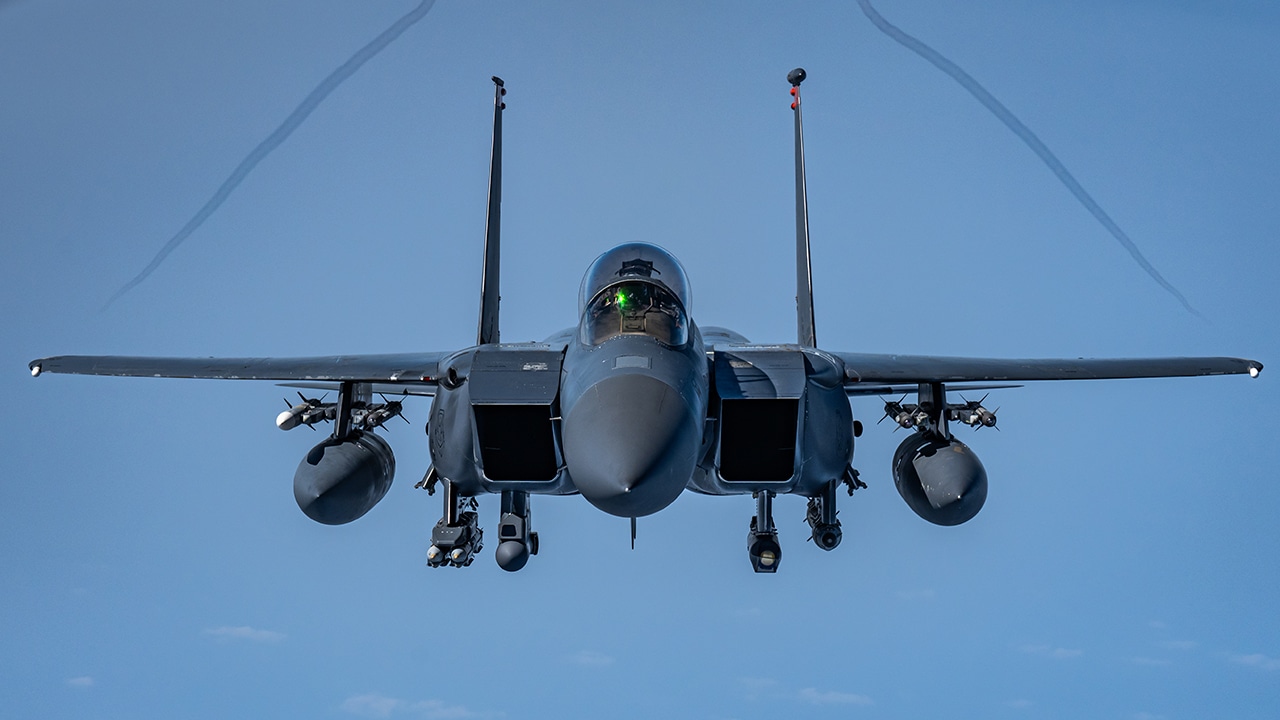 F-15E pilot downed over Iran had also survived Kuwaiti friendly fire ...