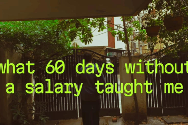 'Salary is a hard drug to quit': Man's 60-day journey without a ...