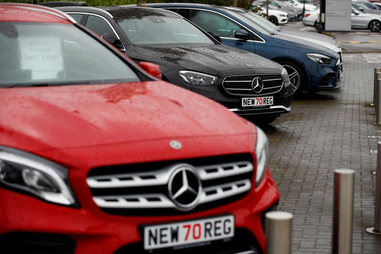UK new car sales rise 6% in May, new automotive industry data shows