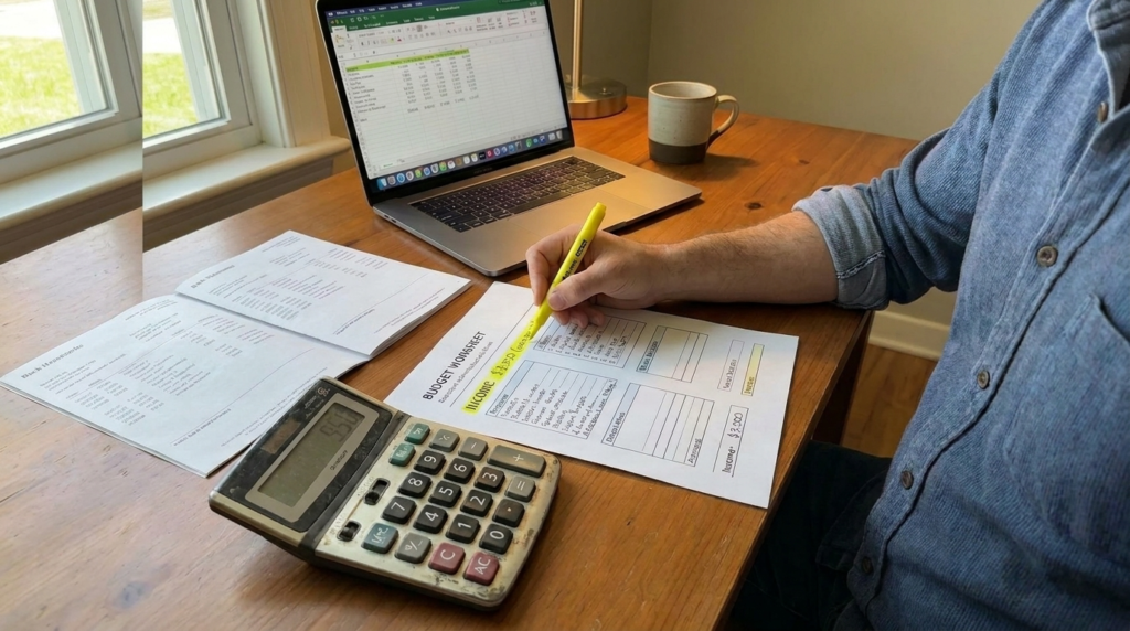 How to build a budget when your income changes every month
