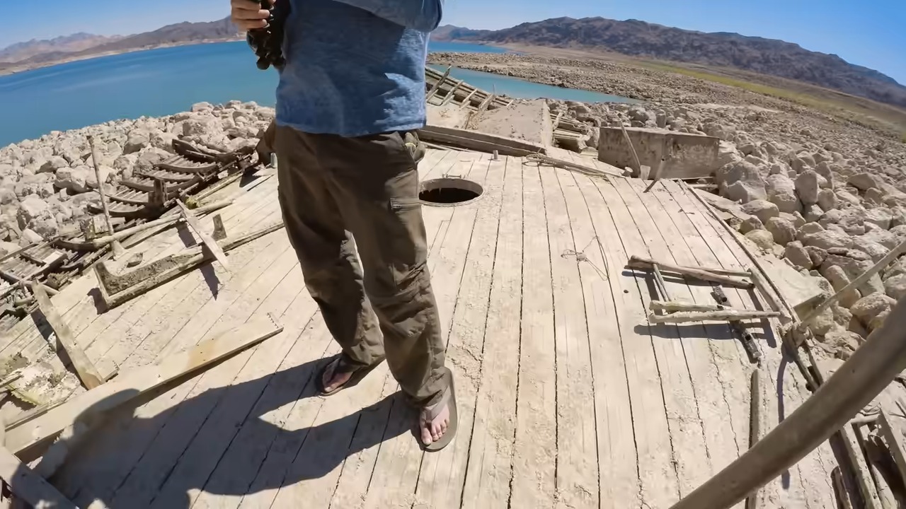 “The Lake Mead Dropped 180 Feet” - Then A Decades-Old Shipwreck Came ...