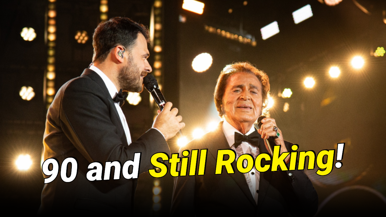 Singer Engelbert Humperdinck steps out weeks after turning 90 and looks ...