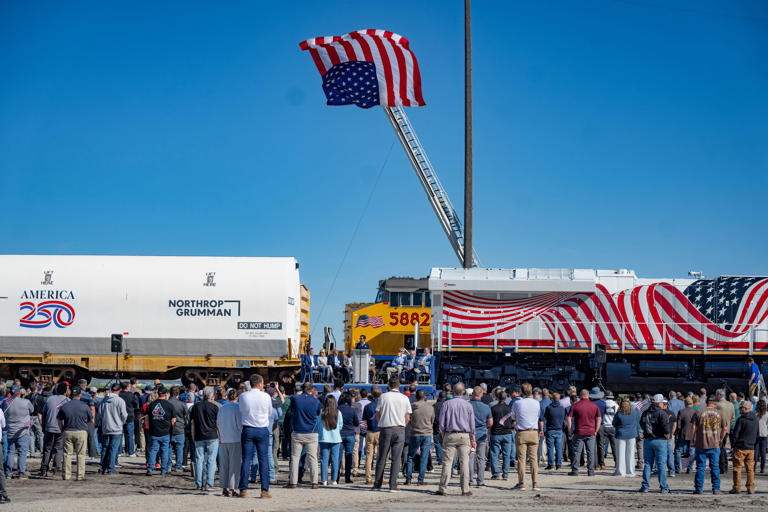 Built right here: Crucial parts for the next Artemis mission just left ...