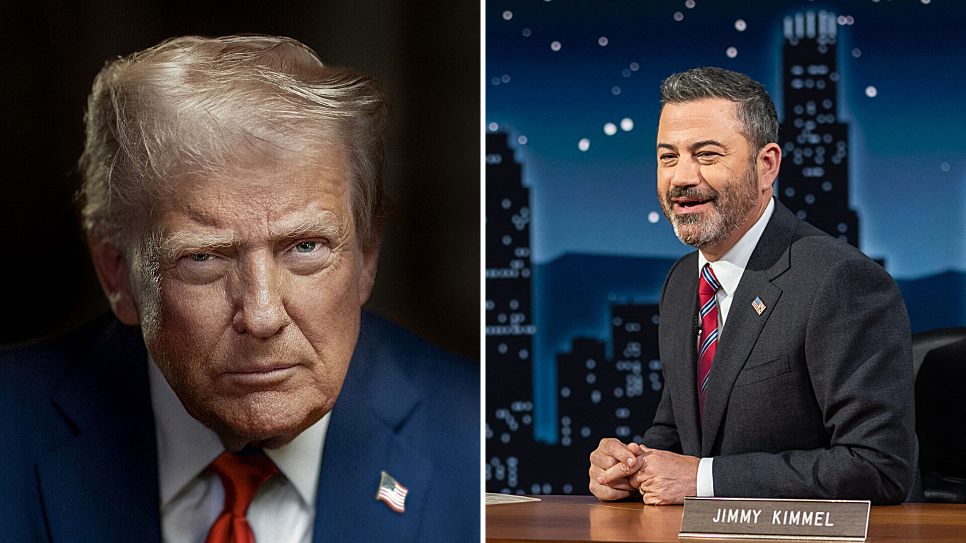 Jimmy Kimmel discusses Donald Trump situation that could threaten his show