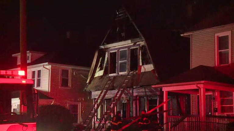 Crews battle fire at vacant near north side home