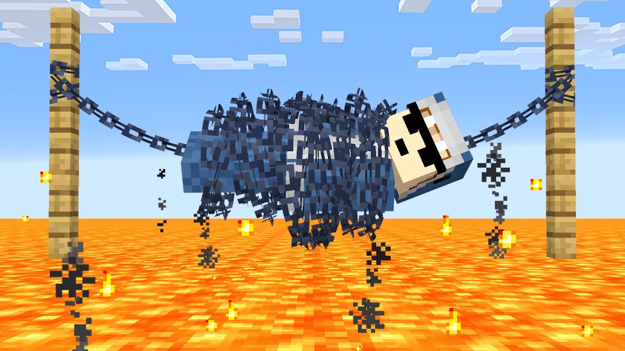 My friends trapped me in a lava prison, so I got revenge