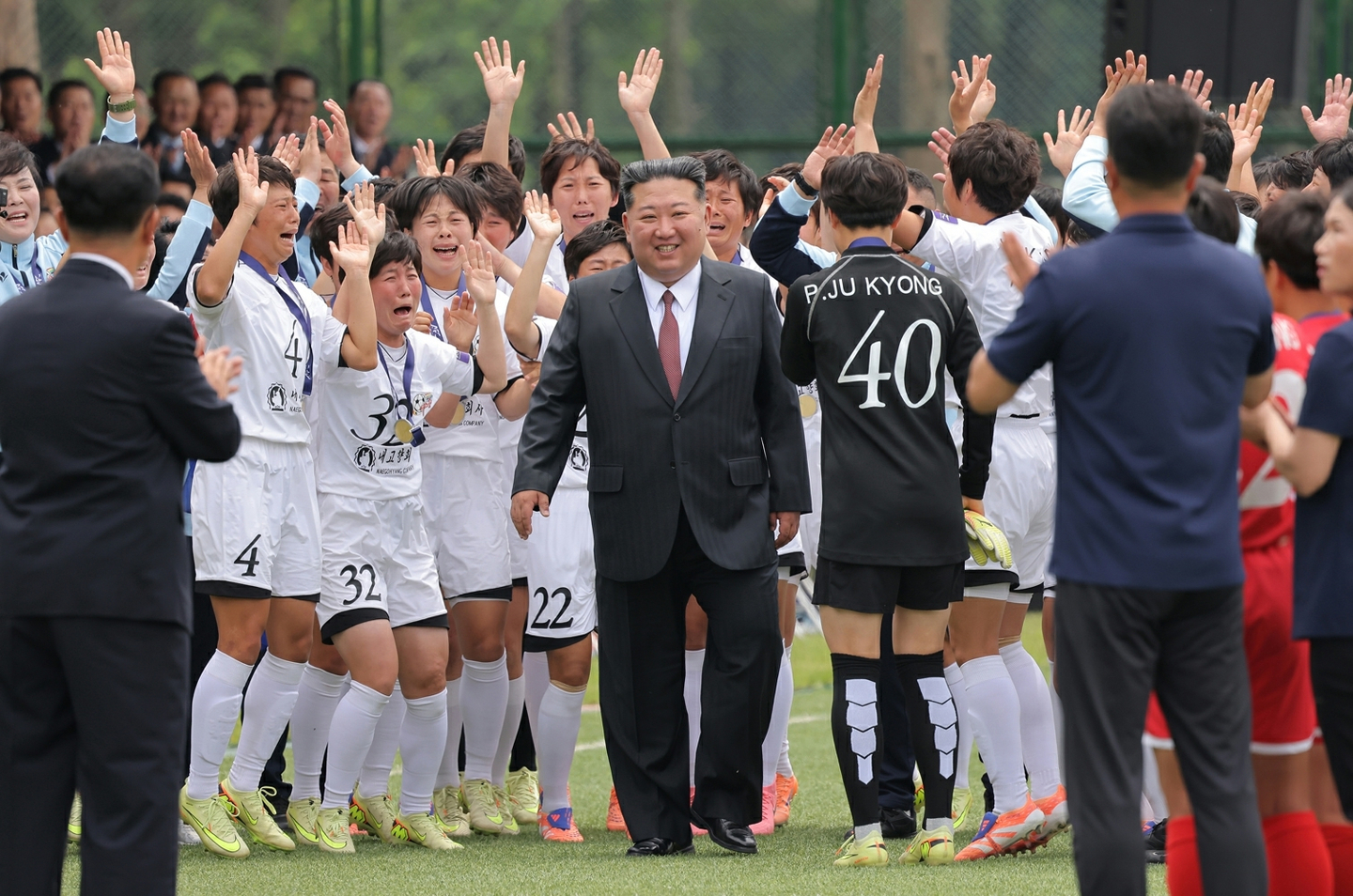 Stone-faced no longer: North Korea's Naegohyang Women's FC burst into ...