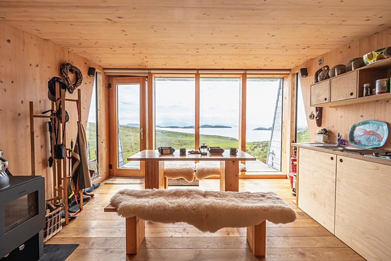 Want to live off-grid? This remote Scottish island with cabin could be ...