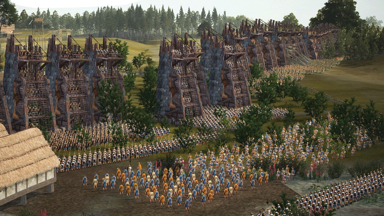 Archers turned this siege into a slaughter