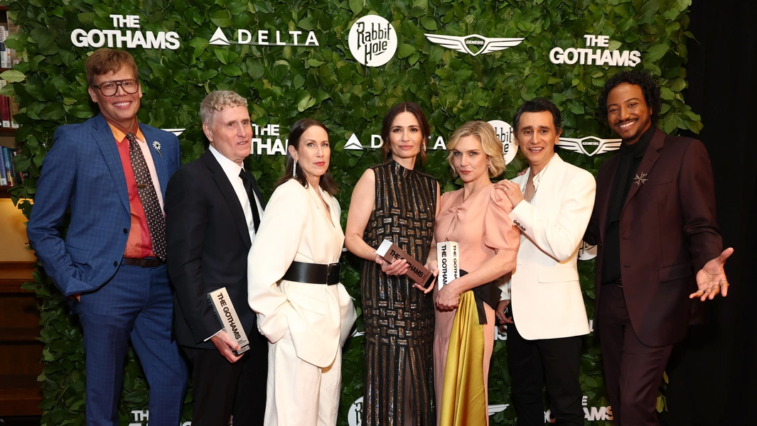 Gotham TV Awards red carpet blends vintage glamour and modern edge