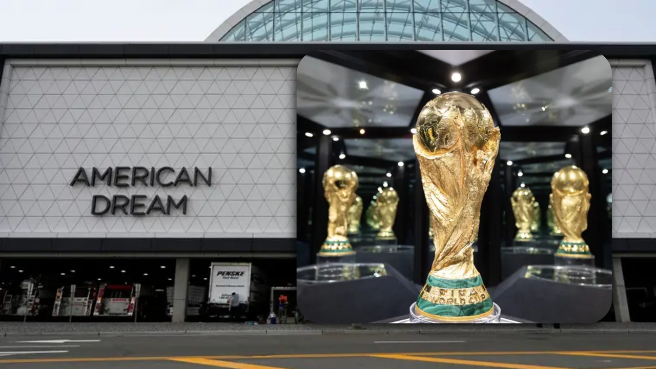 FIFA World Cup trophy tour brings original trophy to American Dream in ...