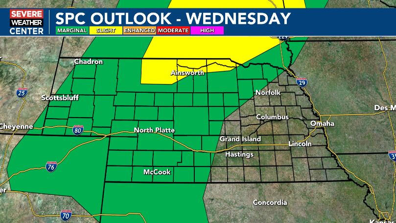 Active weather pattern remains with thunderstorms possible at times
