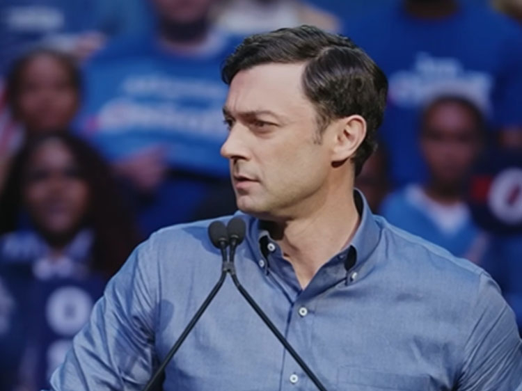 Jon Ossoff: "Make sure they hear it all the way in Mar-a-Lago, that ...