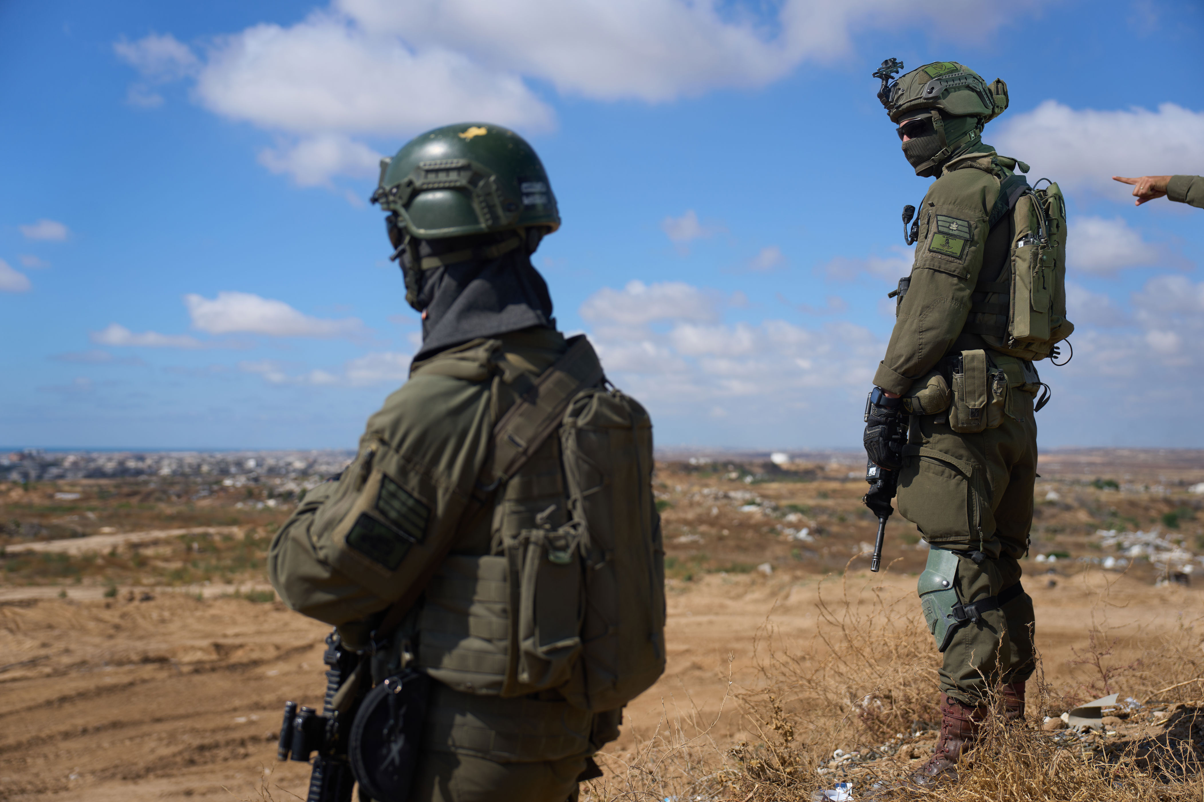 Israel is building more military posts in Gaza, satellite imagery shows