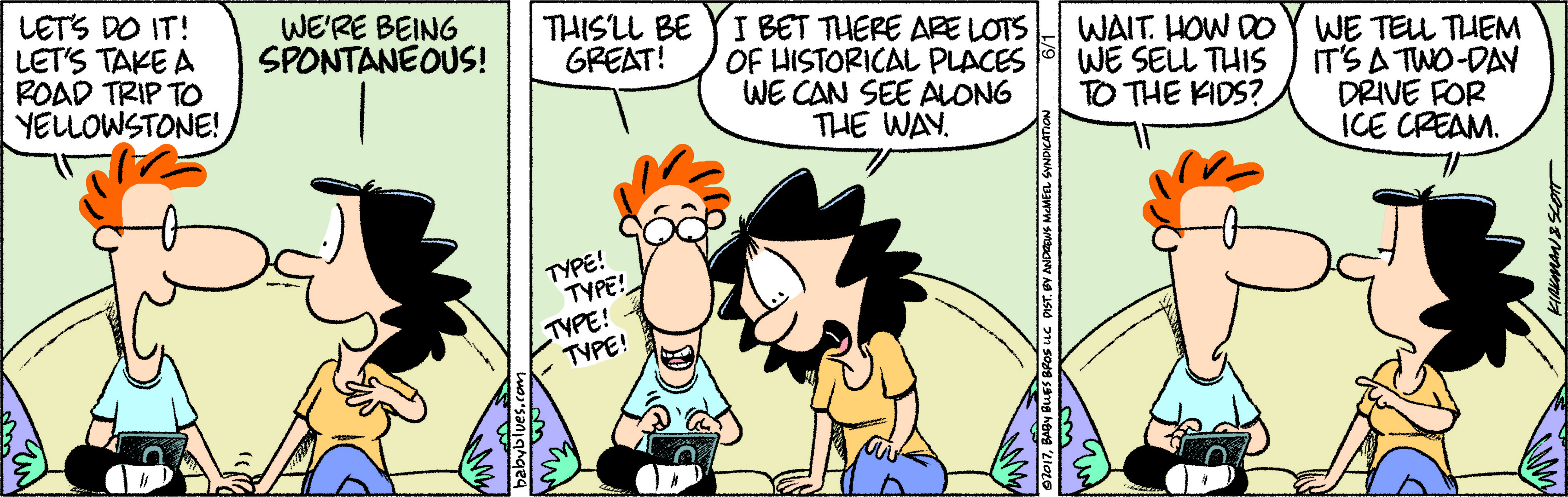 Baby Blues by Rick Kirkman and Jerry Scott