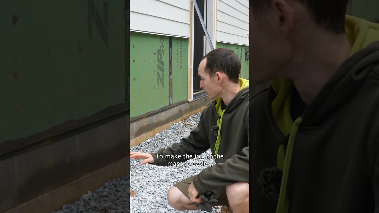 Organize a jobsite efficiently for stone veneer installation work
