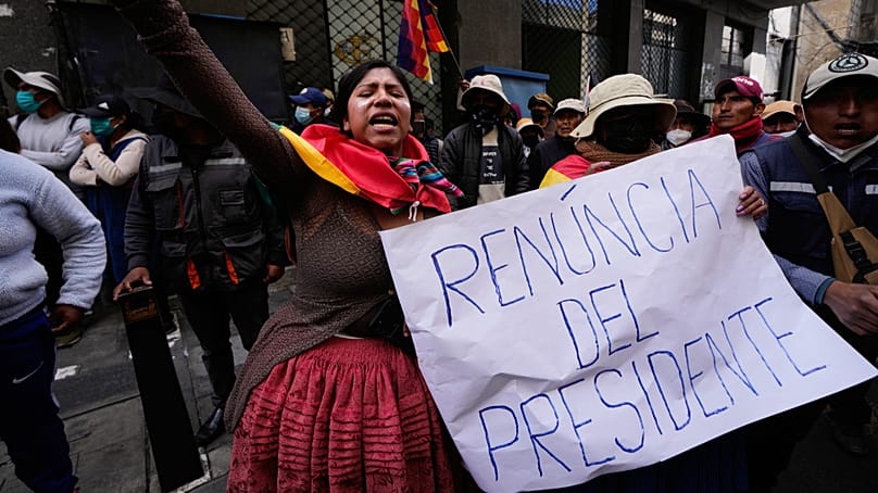 Bolivian ministers resign as weeks of protests against economic crisis ...