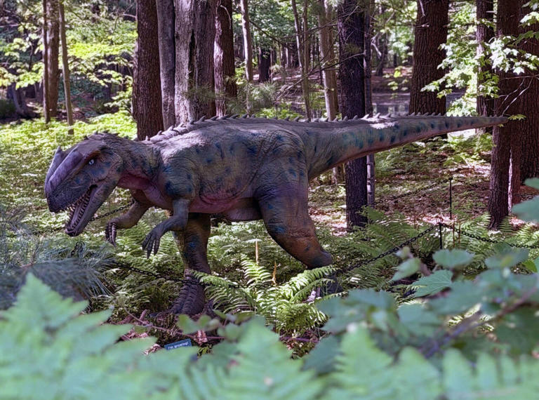 Photos: Dinosaurs around the world comes to Dow Gardens