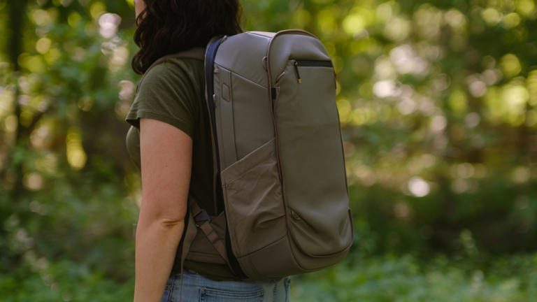This Peak Design travel camera bag isn’t a backpack; it’s two
