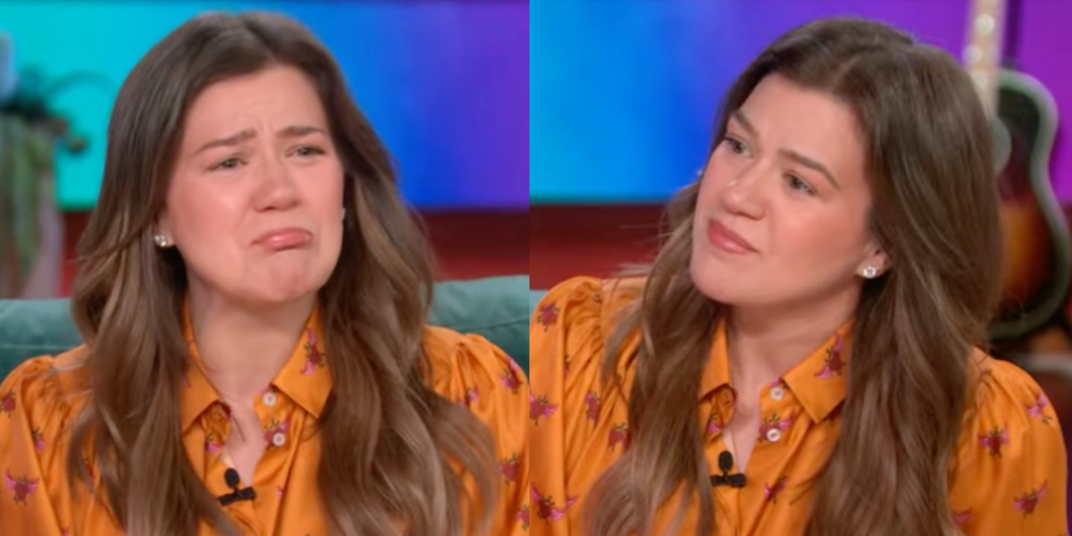 See the moment Kelly Clarkson teared up over the end of 'The Kelly ...