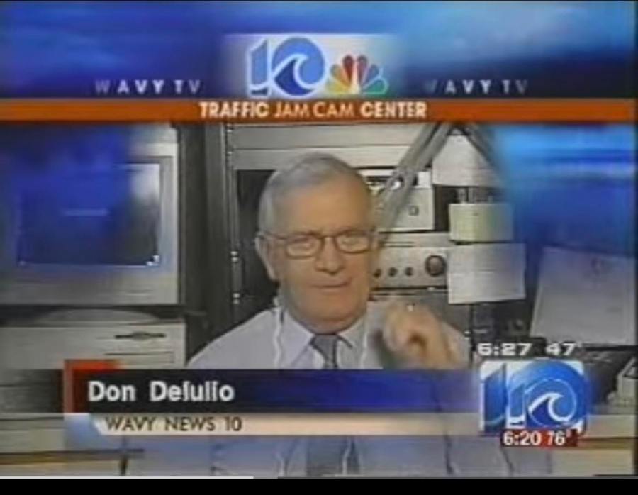 Former WAVY traffic reporter Don Delulio dies